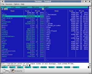 用Python写NCurses UI | 酷 壳 - CoolShell